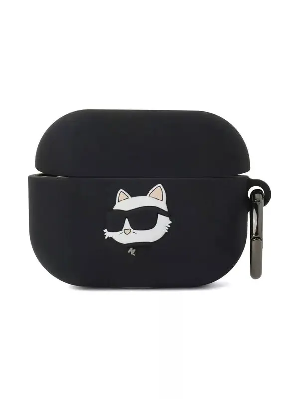 Karl Lagerfeld Ikon Choupette Airpods 3 Case - Black