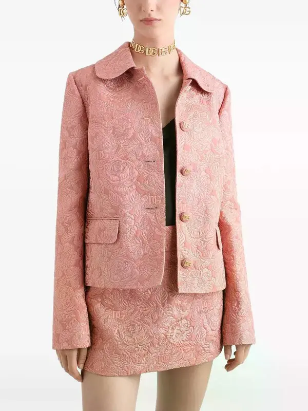Dolce & Gabbana Dna Jacquard Jacket - Pink