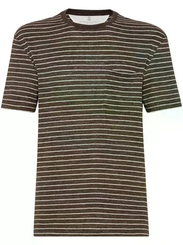 Brunello Cucinelli Striped T-shirt