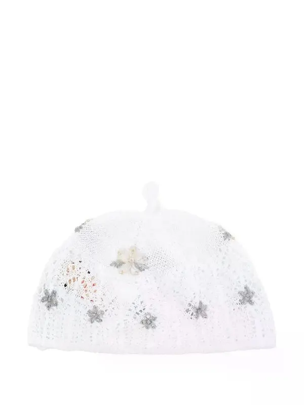 MAGLIANO Crochet Beanie - White