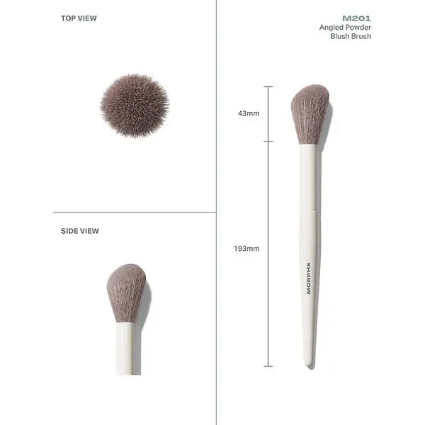 MORPHE M201 Angled Powder Blush Brush