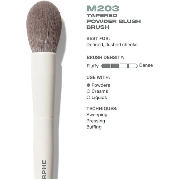 MORPHE M203 Tapered Powder Blush Brush
