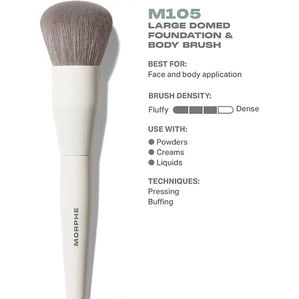 MORPHE M105 Large Domed Foundation & Body Brush
