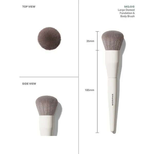 MORPHE M105 Large Domed Foundation & Body Brush