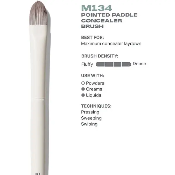 MORPHE M134 Pointed Paddle Concealer Brush