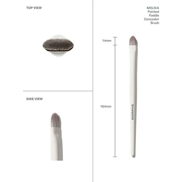 MORPHE M134 Pointed Paddle Concealer Brush