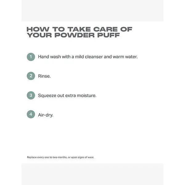MORPHE To The Point Dual-sided Powder Puff