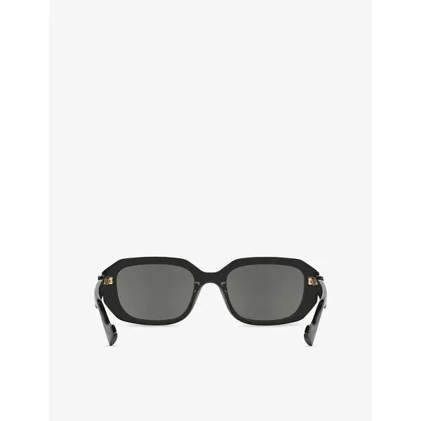 Gucci Gg1535s Rectangular Sunglasses - Black