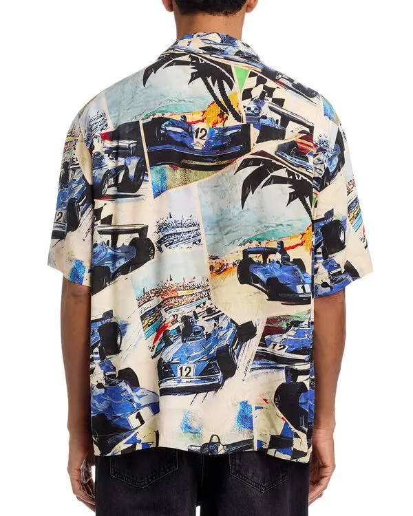 Hugo Espino Printed Camp Shirt