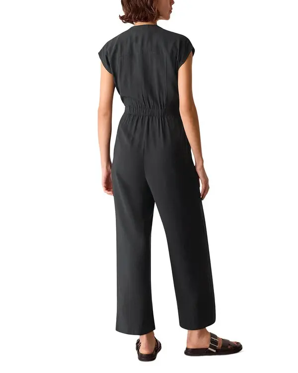 Whistles Sleeveless Jumpsuit - Black
