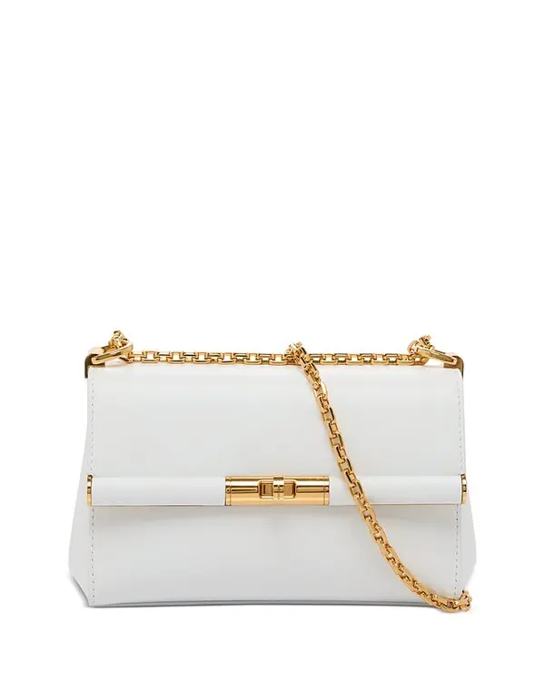 Dolce & Gabbana Leather Shoulder Bag - White