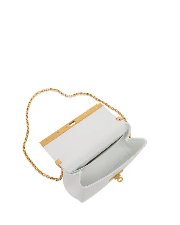 Dolce & Gabbana Leather Shoulder Bag - White