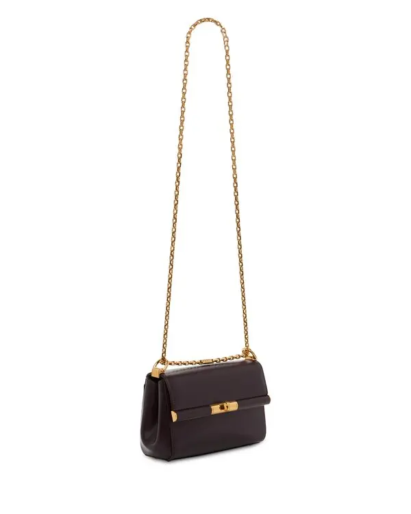Dolce & Gabbana Leather Shoulder Bag - Wine