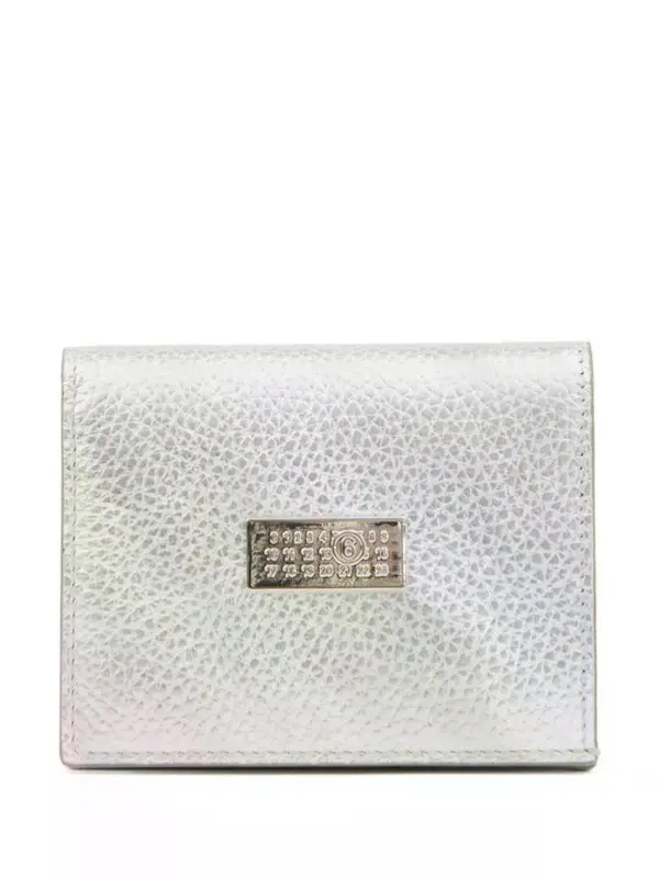 MAISON MARGIELA Numeric Bifold Wallet - Silver