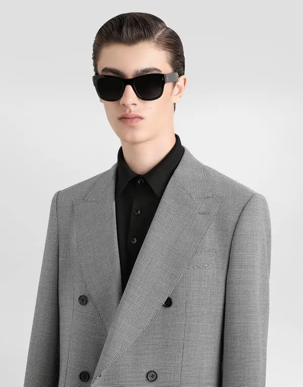 Dolce & Gabbana Double-breasted Wool Jacket - Multicolor
