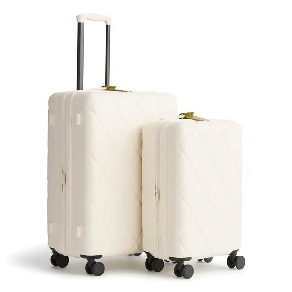 VERA BRADLEY Nested 2-piece Luggage Set - White