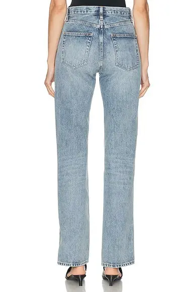 FRAME Vertical Straight Leg Jeans