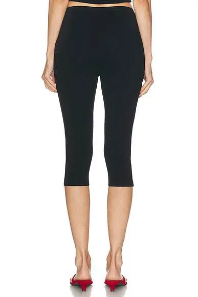 TOTEME Compact Knit Capri Trousers