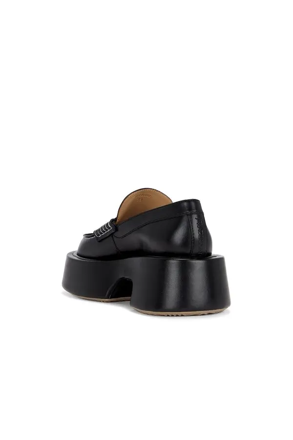 JW Anderson Platform Loafer - Black