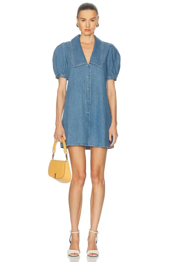 FRAME Sailor Denim Dress
