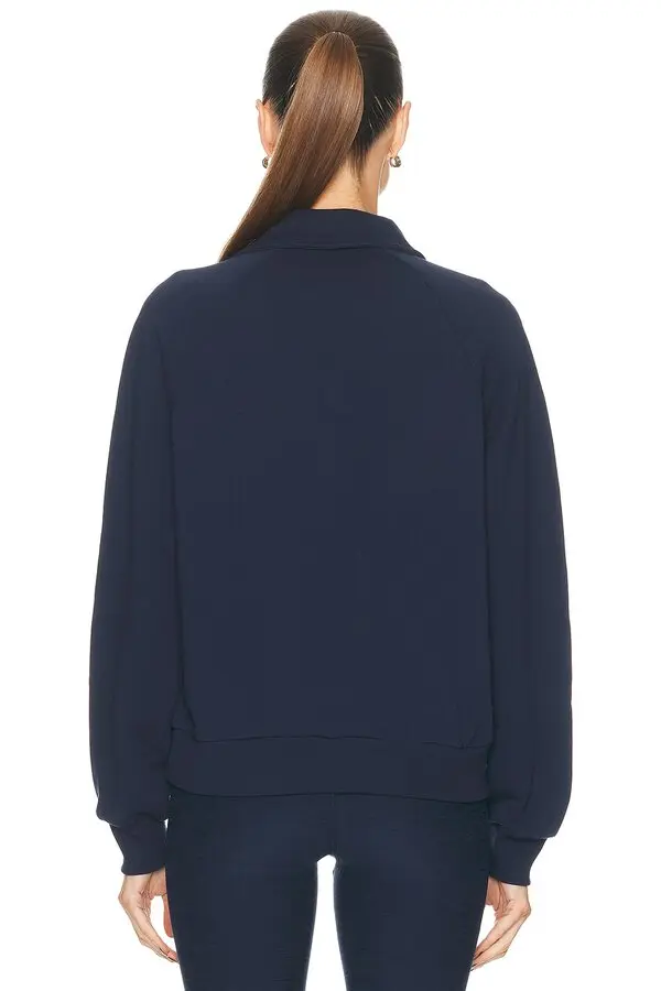 The Upside Collared Polo Top - Navy