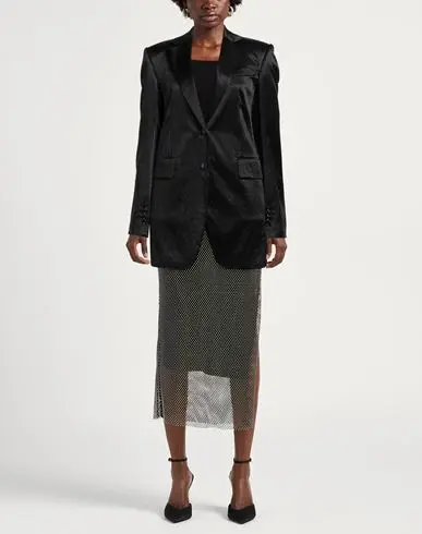 Sportmax Single-breasted Blazer - Black