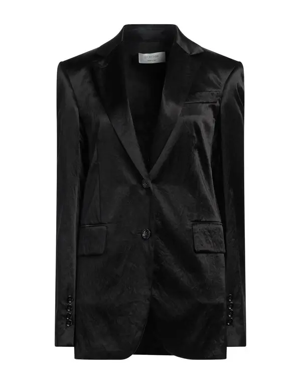 Sportmax Single-breasted Blazer - Black
