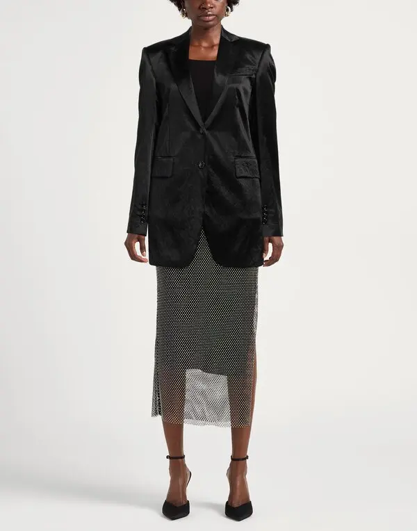 Sportmax Single-breasted Blazer - Black
