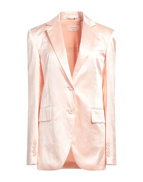 Sportmax Single-breasted Blazer - Pink