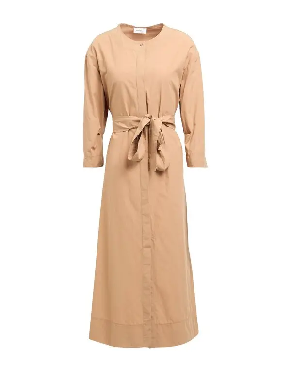 OTTOD'AME Midi Shirt Dress - Beige
