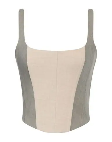 Patrizia Pepe Woven Crop Top