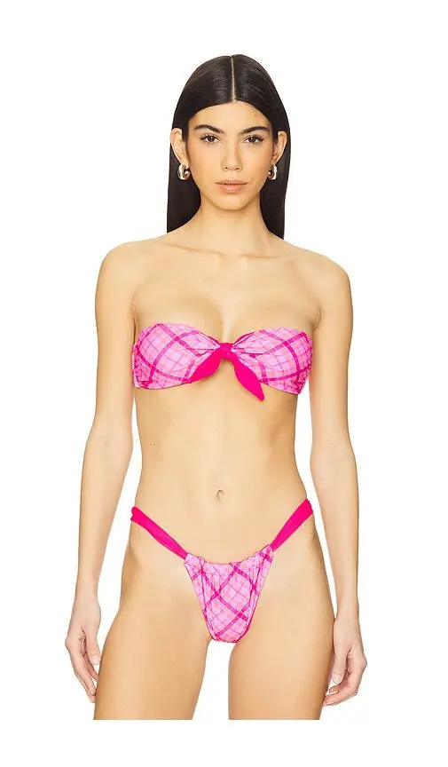 VDM Bindi Reversible Bikini Top - Sherbet