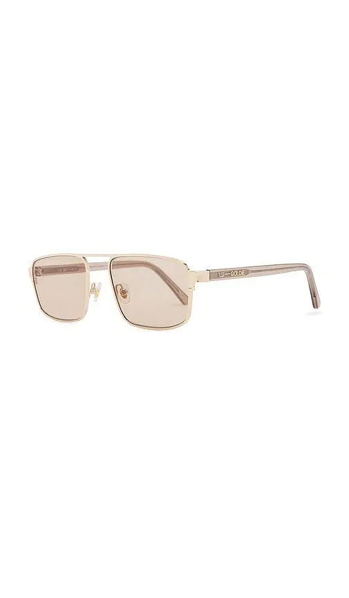 LU GOLDIE Billie Sunglasses - Tan