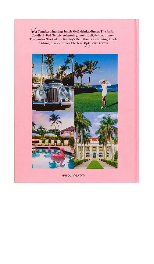 Assouline Palm Beach In Pink