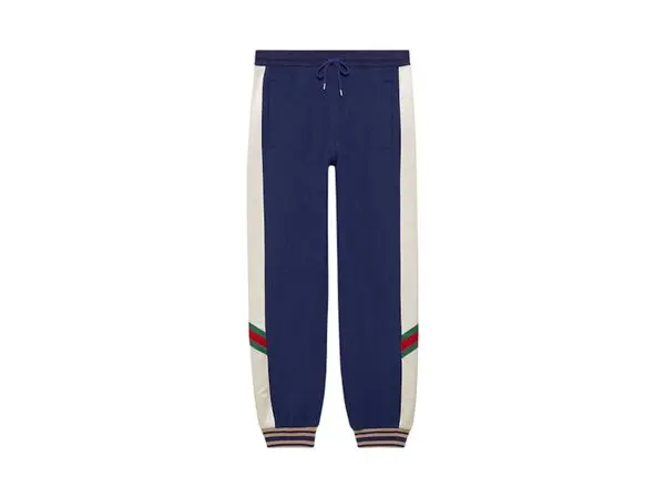 Gucci Web Stripe Colour Block Track Pants