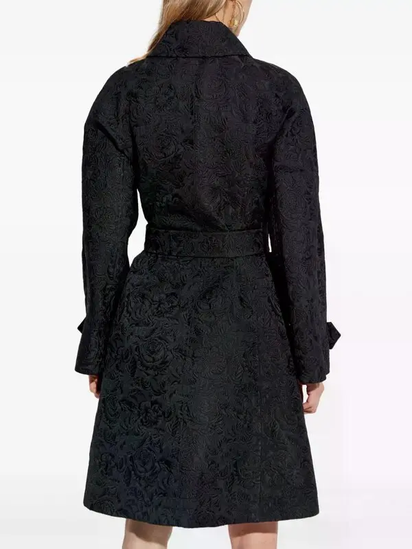 Dolce & Gabbana Floral Jacquard Coat