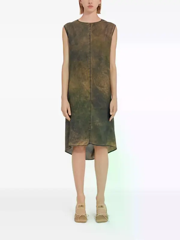 MAISON MARGIELA Silk Midi Dress