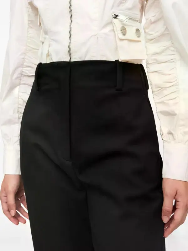 GANNI Tailored Palazzo Pants - Black