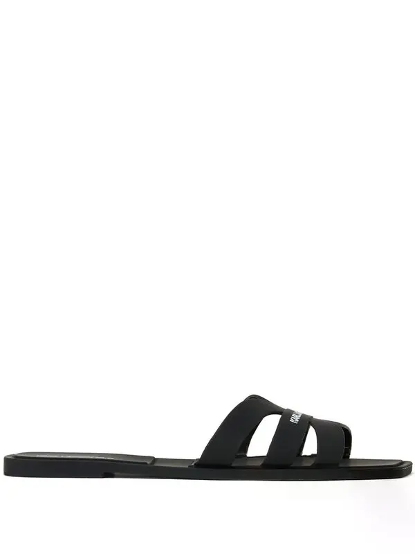 Karl Lagerfeld Jelly Slides - Black