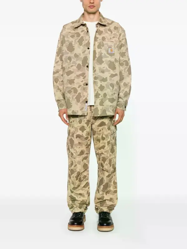 Carhartt Work In Progress Camouflage-print Trousers - Neutrals