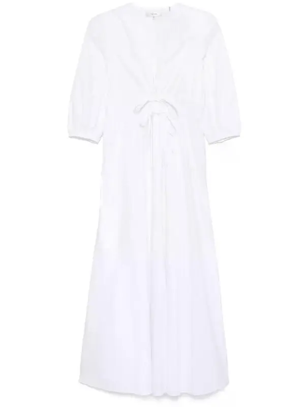 FRAME The Cinched Midi Dress