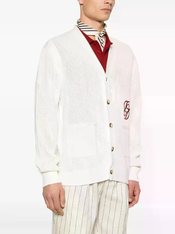 Drole De Monsieur Le Cardigan Monogramme Jacket