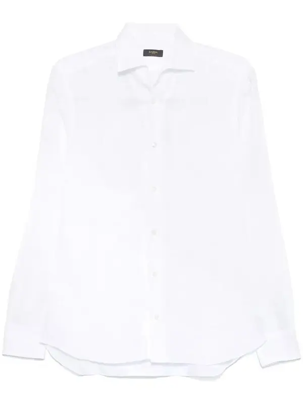 BARBA NAPOLI Linen Shirt