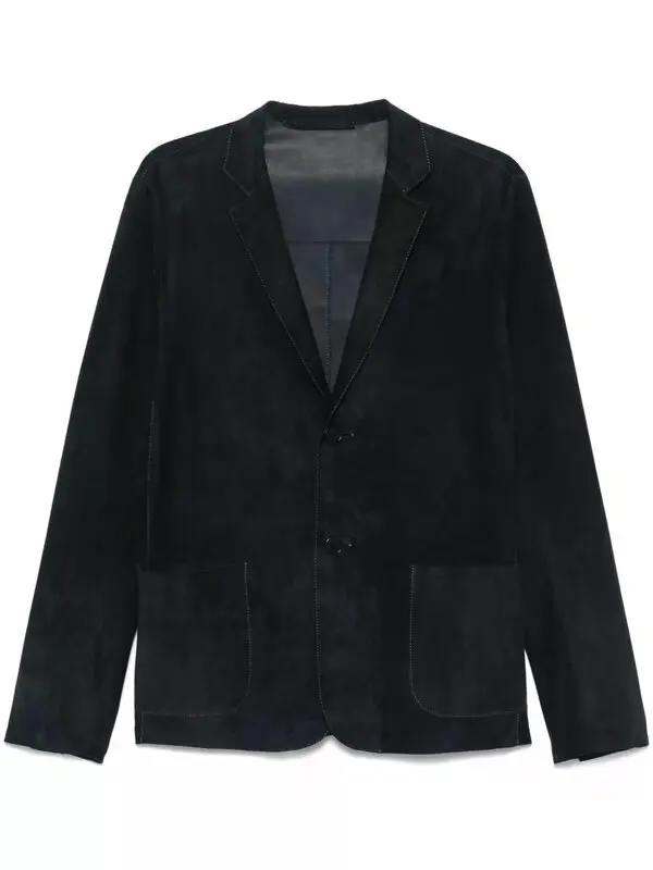 SALVATORE SANTORO Suede Blazer