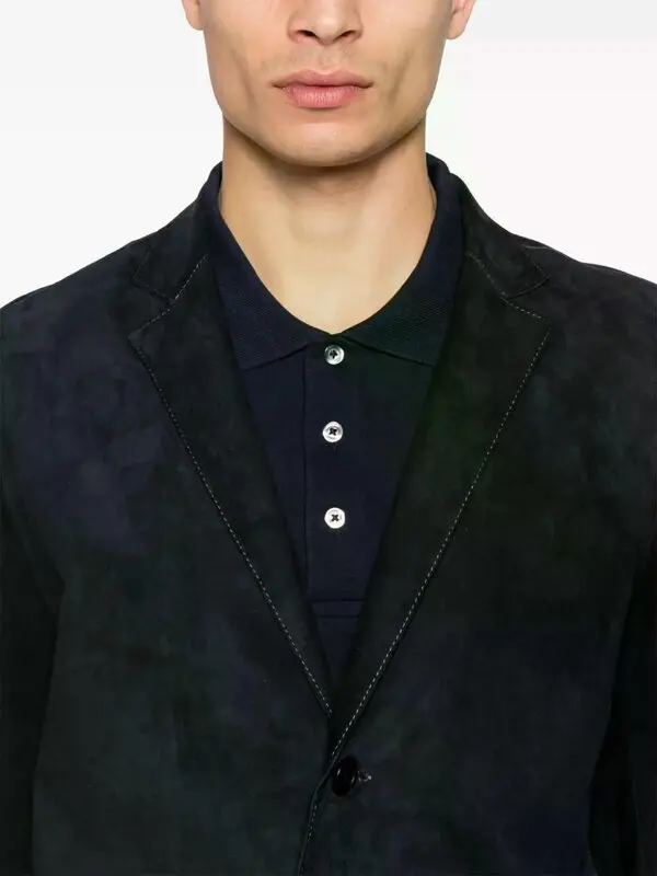SALVATORE SANTORO Suede Blazer