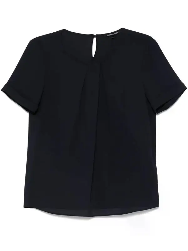 LUISA CERANO Pleat-detail Blouse