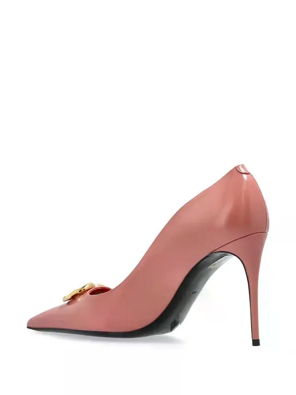 Dolce & Gabbana 90mm Logo Pumps - Pink