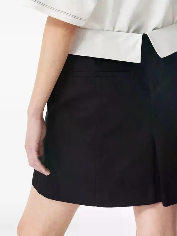 STUDIO TOMBOY Contrast-edge Mini Skirt