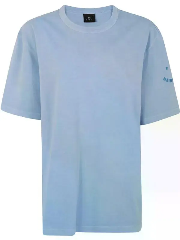 Paul Smith Organic-cotton T-shirt - Blue