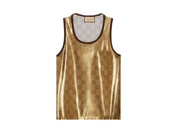 Gucci Gg Technical Jersey Tank Top